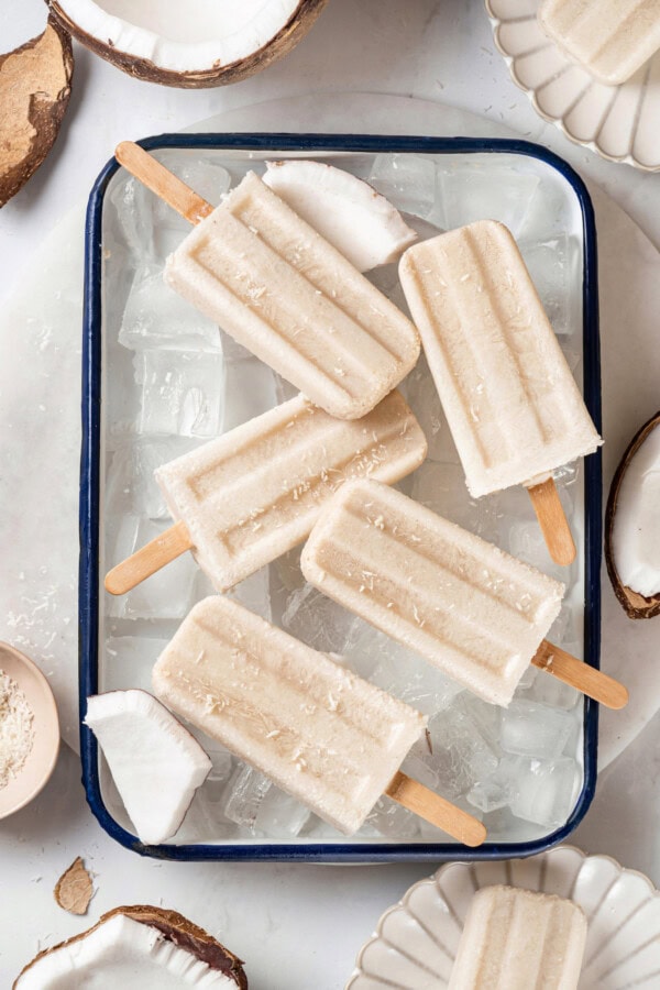 Coconut Popsicles | Skinnytaste