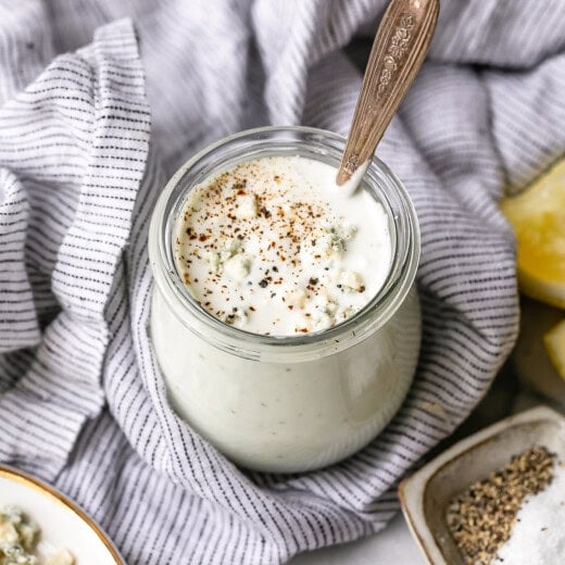 Blue Cheese Dressing Recipe (No Buttermilk) | Skinnytaste
