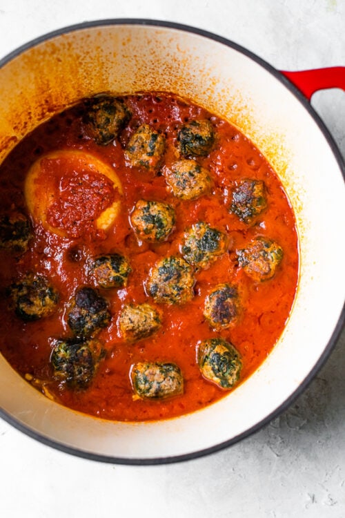 Italian Beef and Spinach Meatballs (Ground Beef Recipes) - Skinnytaste