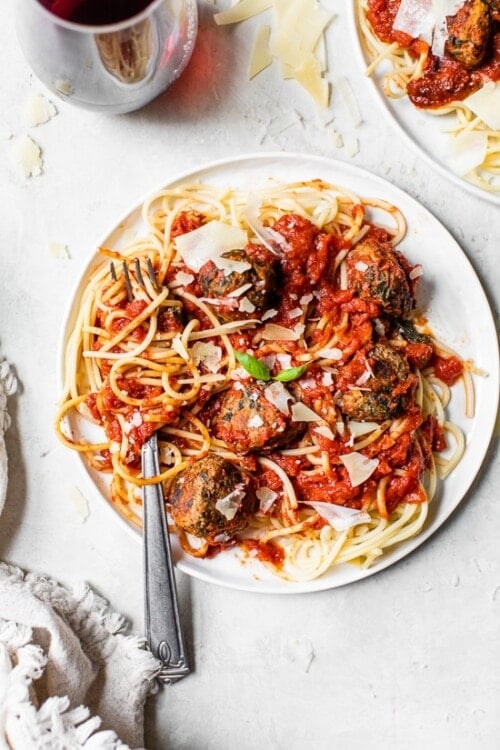 Italian Beef and Spinach Meatballs (Ground Beef Recipes) - Skinnytaste