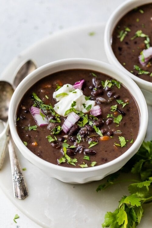 Black Bean Soup (Freezer Friendly) – Nature's Gateway