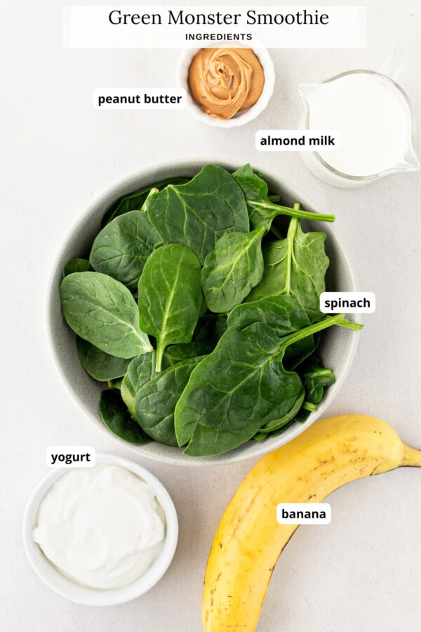 Green Smoothie (aka Green Monster) - Skinnytaste