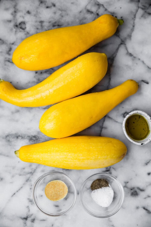 Roasted Yellow Squash - Skinnytaste