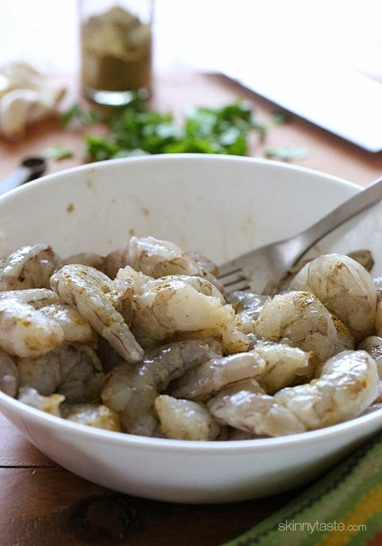 Cilantro Lime Shrimp - Eating Healthy Blog