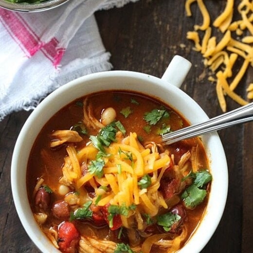 BBQ Chicken Chili Recipe - Skinnytaste