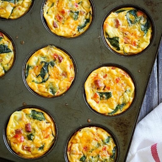 Crustless Mini Quiche