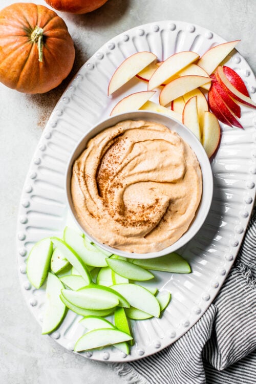 Pumpkin Pie Dip (easy no-bake recipe) - Skinnytaste