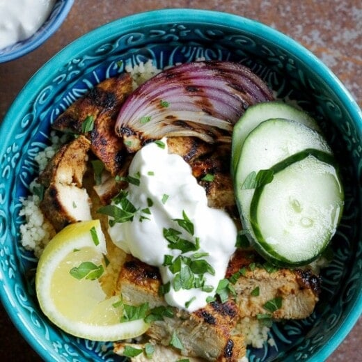 Grilled Chicken Shawarma Recipe