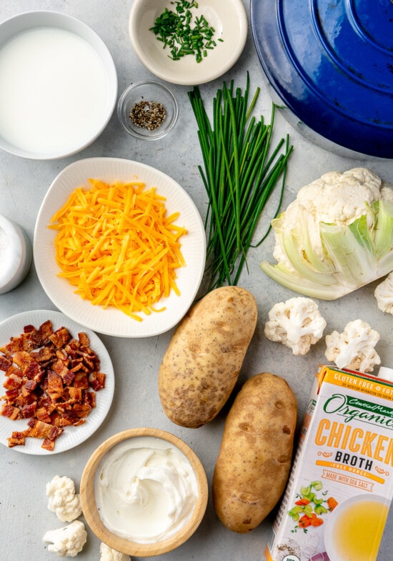 Loaded Baked Potato Soup Skinnytaste