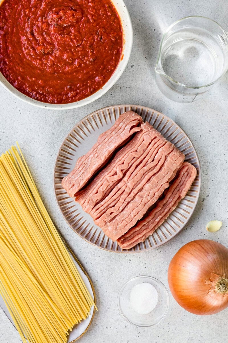 Instant Pot Spaghetti and Meat Sauce (One-Pot Meal) l Skinnytaste ...