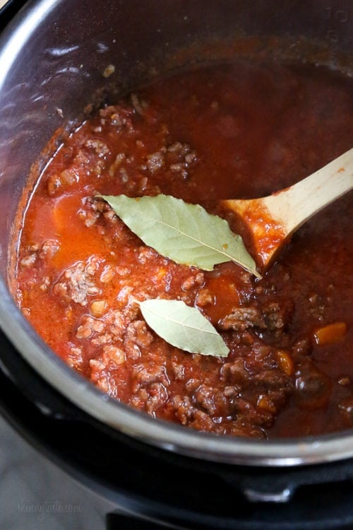 Instant Pot Bolognese Sauce | Skinnytaste