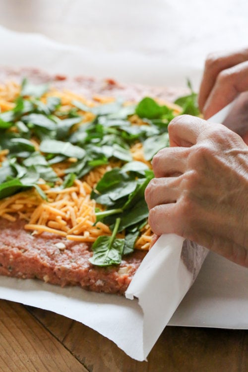 Cheese Stuffed Turkey Meatloaf Recipe