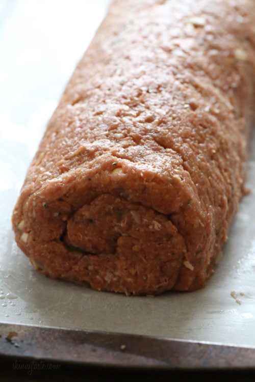 Cheese Stuffed Turkey Meatloaf Recipe