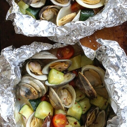 Grilled Clams in Foil - Skinnytaste