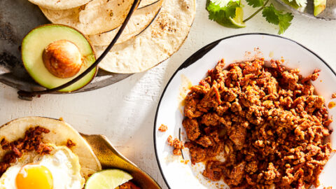 Turkey Chorizo Tacos