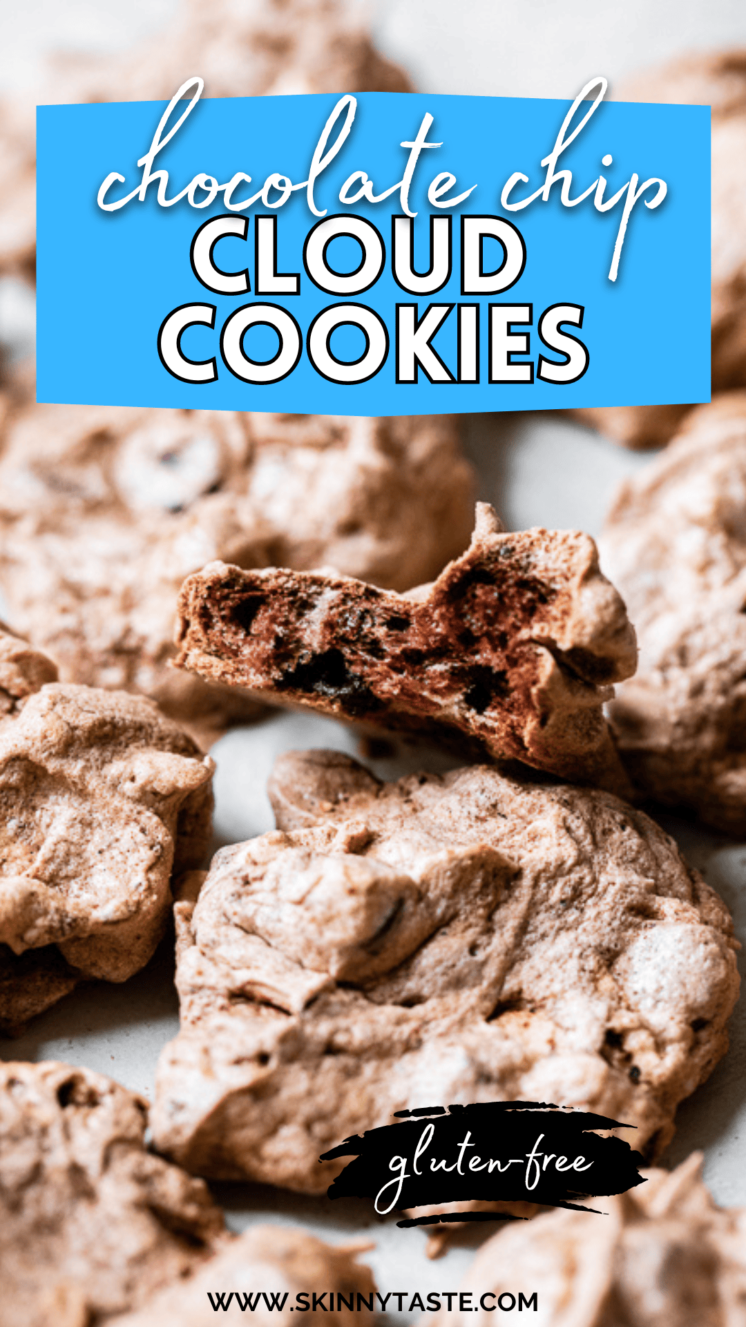 Chocolate Chip Cloud Cookies – Easy Meringue Cookies - Skinnytaste