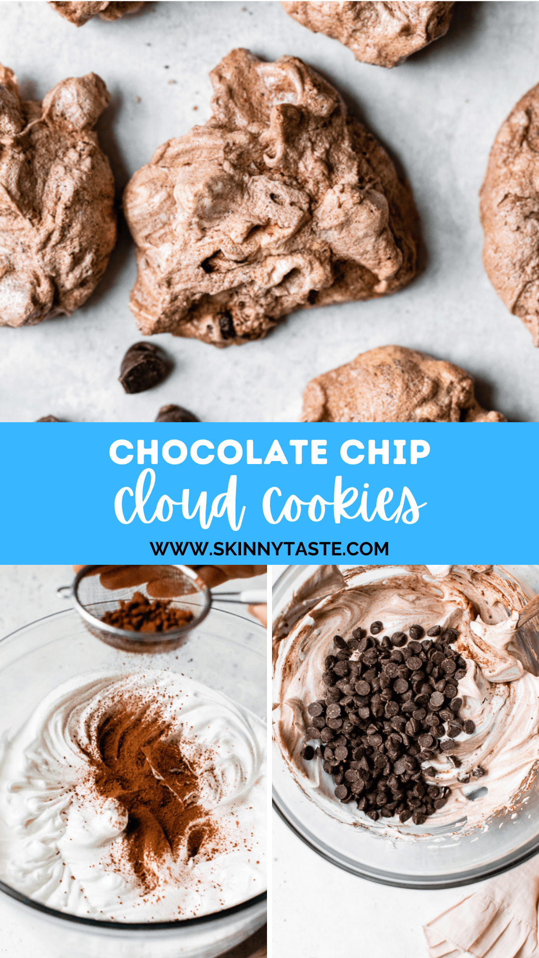 Chocolate Chip Cloud Cookies – Easy Meringue Cookies ...