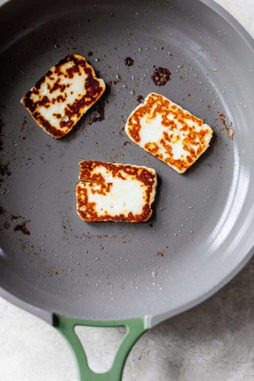 Avocado Toast with Halloumi and Egg - Skinnytaste