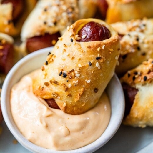 Everything Bagel Pigs in a Blanket - Skinnytaste