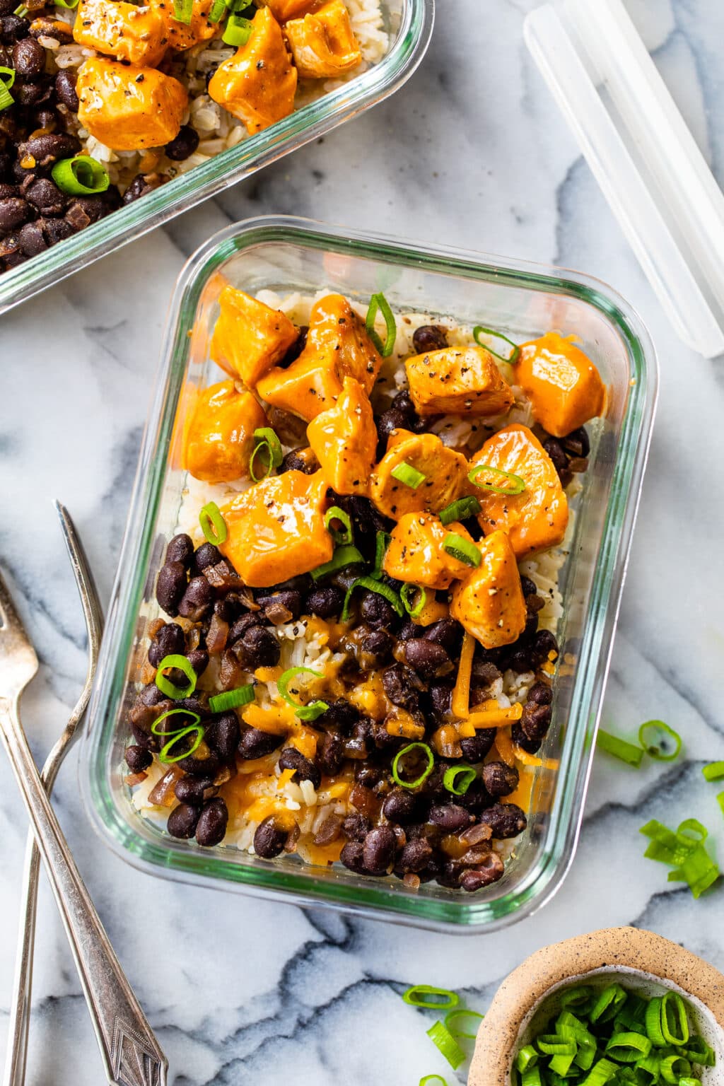 Buffalo Chicken Rice Bowls - Skinnytaste