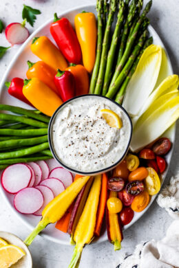 Greek Yogurt Caesar Dip – Skinnytaste – Nature's Gateway