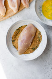 Easy Chicken Parmesan with Vodka Sauce l Skinnytaste