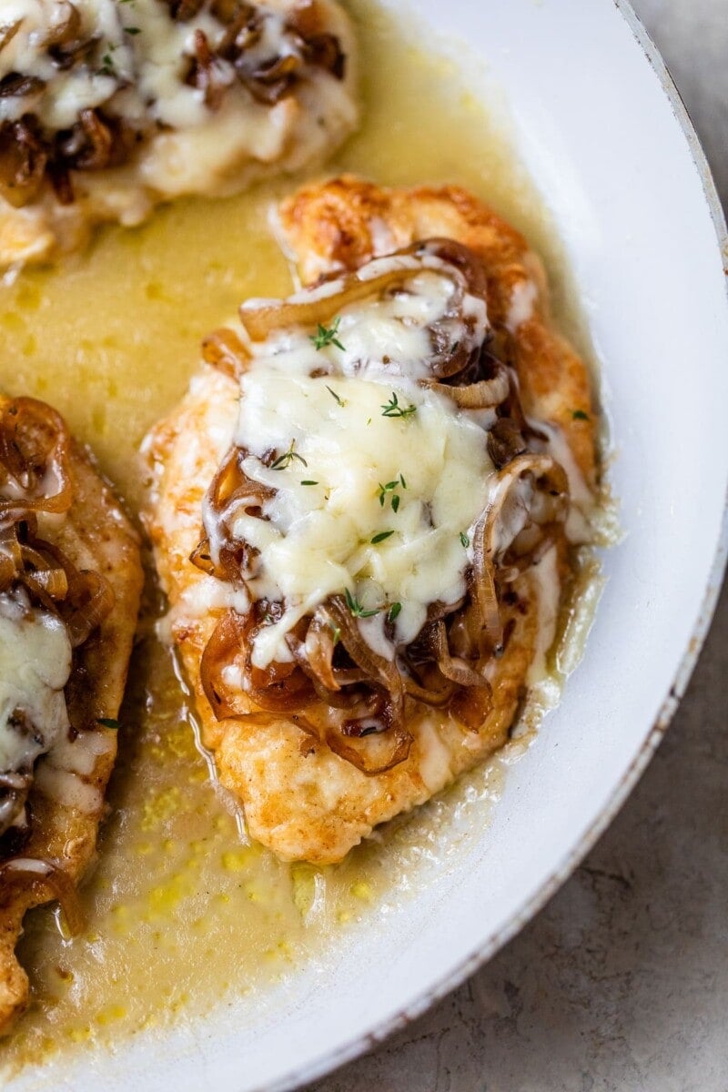 Skillet French Onion Chicken - Skinnytaste