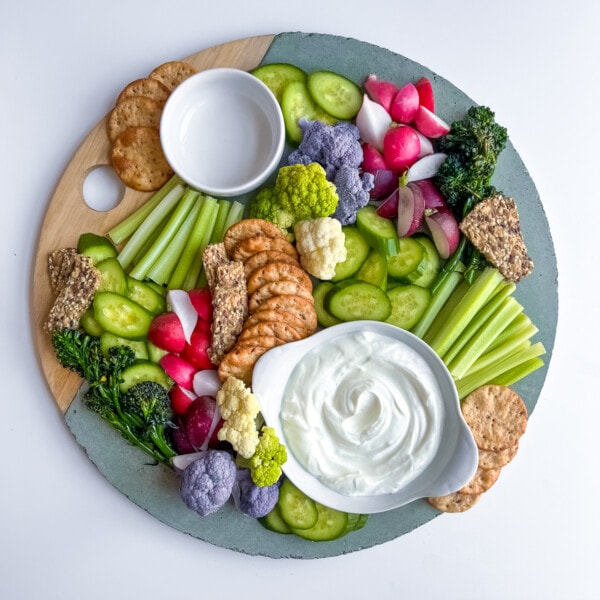 How To Make a Colorful Crudite Platter - Skinnytaste