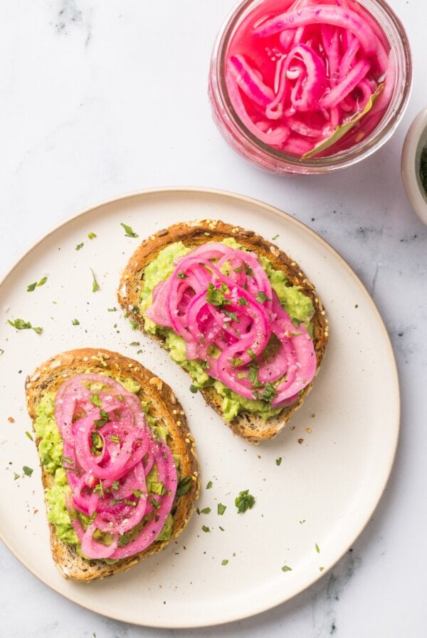 Pickled Red Onions | Easy Recipe To Make and Keep in the Fridge!