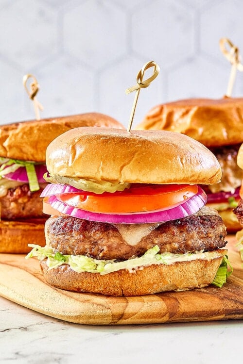 Turkey Burger Recipe – Juicy, Flavorful and Easy to Make - Skinnytaste