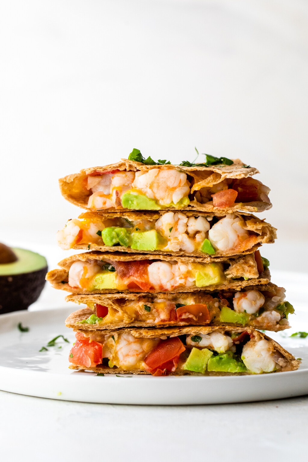 Shrimp Quesadilla - Skinnytaste