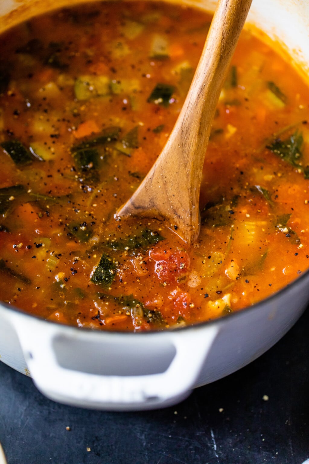 Minestrone Soup - Skinnytaste
