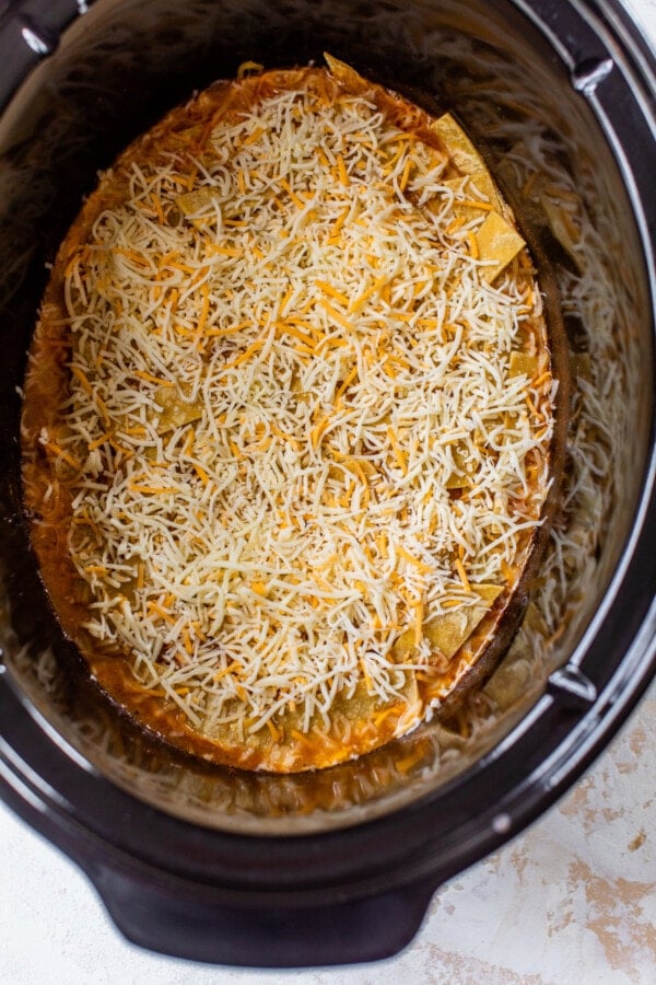 Slow Cooker Chicken Enchiladas - Skinnytaste
