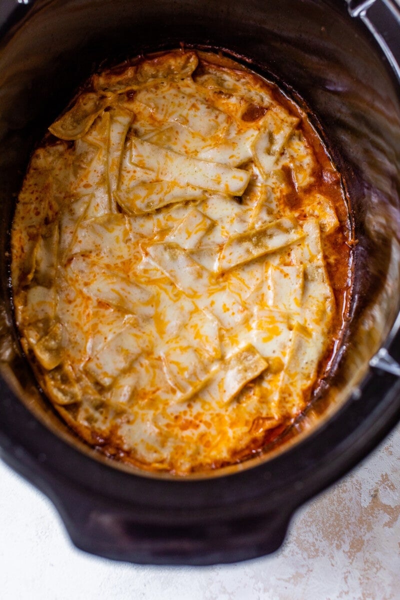 Slow Cooker Chicken Enchiladas - Skinnytaste