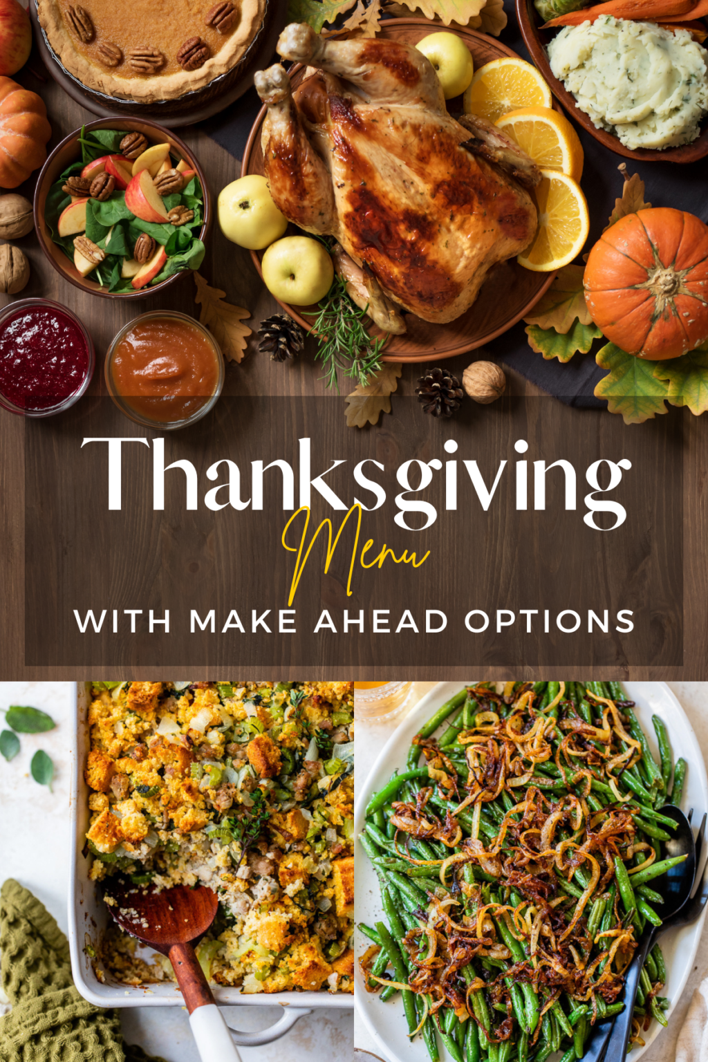 The Best Thanksgiving Menu with Make Ahead Options - Skinnytaste
