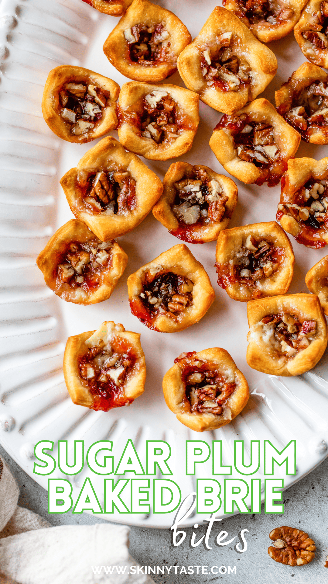 Baked Brie Bites (With Crescent Rolls) - Skinnytaste