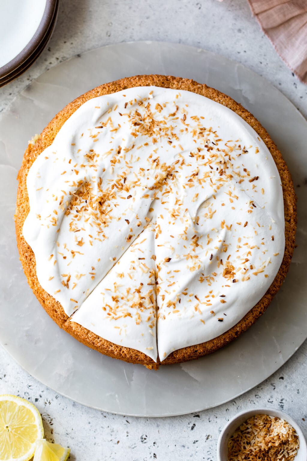 Lemon Coconut Almond Cake Skinnytaste Lemon Coconut Almond Cake Skinnytaste