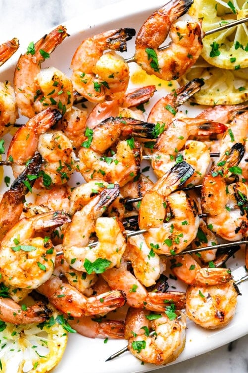 Grilled Shrimp Recipe with Garlic Butter - Skinnytaste