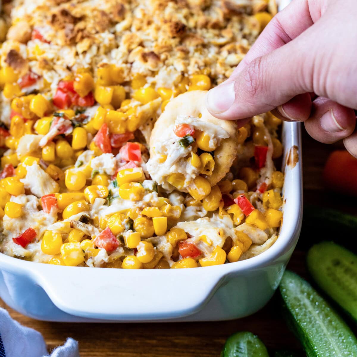 Hot Crab Dip - Skinnytaste