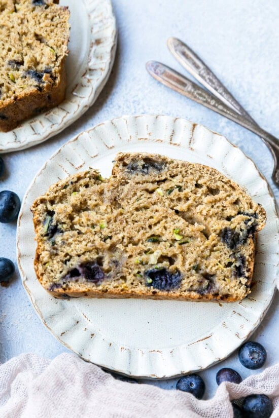 Blueberry Zucchini Bread - Skinnytaste