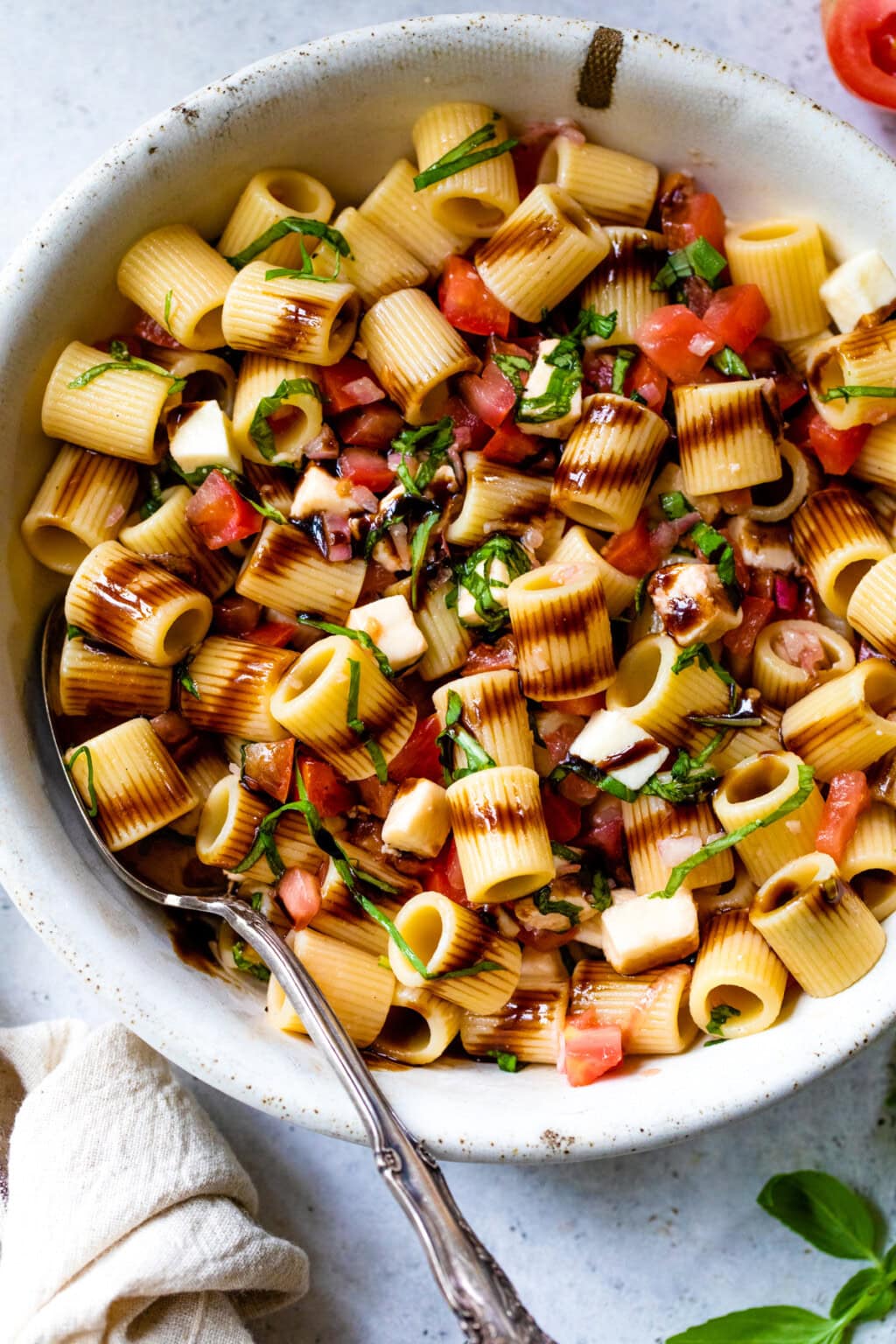 Bruschetta Pasta Salad - Skinnytaste