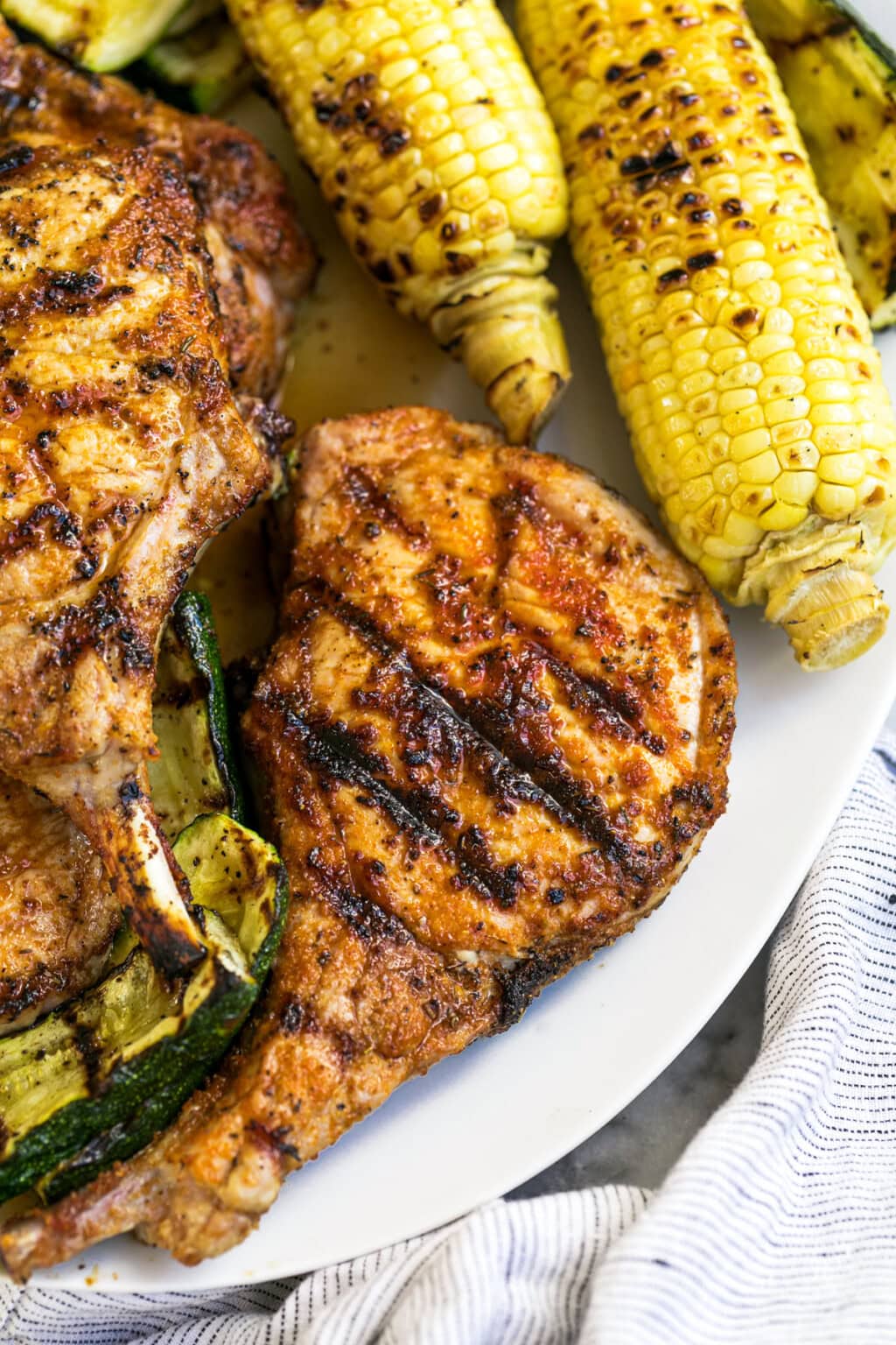 Juicy Grilled Pork Chops - Skinnytaste