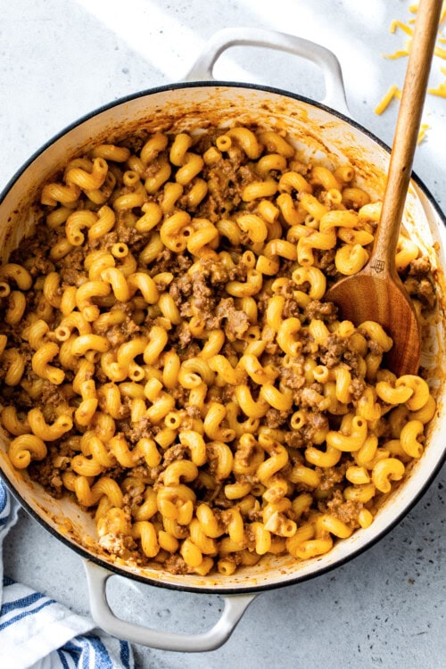 Homemade Hamburger Helper - Skinnytaste