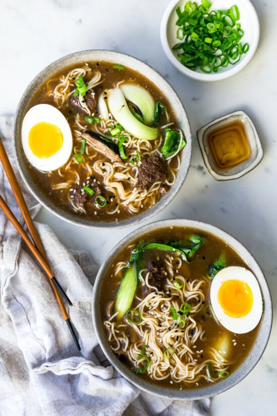 Slow Cooker Ramen - Skinnytaste
