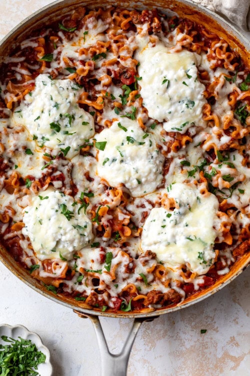 Skillet Lasagna | High-Protein Dinner Idea - Skinnytaste