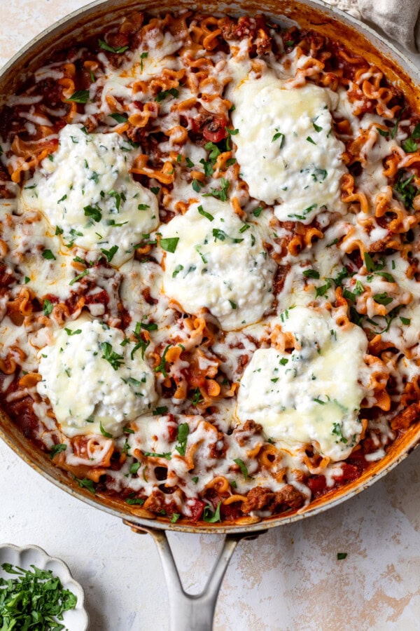 Skillet Lasagna | High-Protein Dinner Idea - Skinnytaste