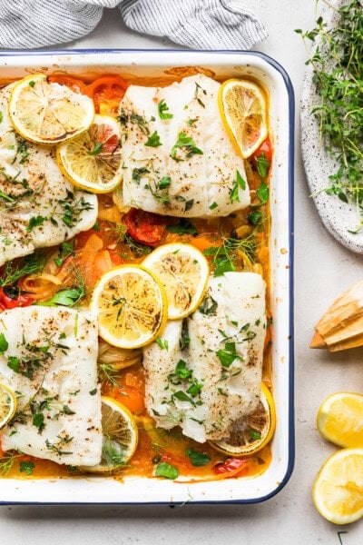 Baked Cod - Skinnytaste