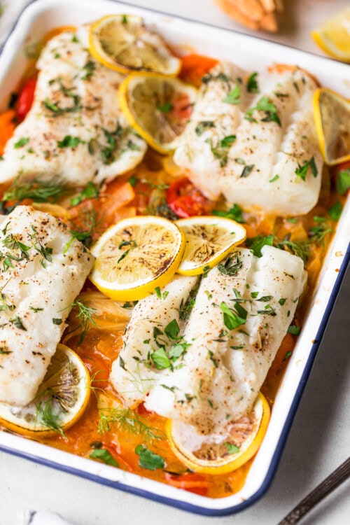 Baked Cod - Skinnytaste