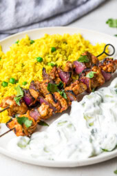Chicken Tikka (Grilled Tikka Kebab Skewers ) - Skinnytaste