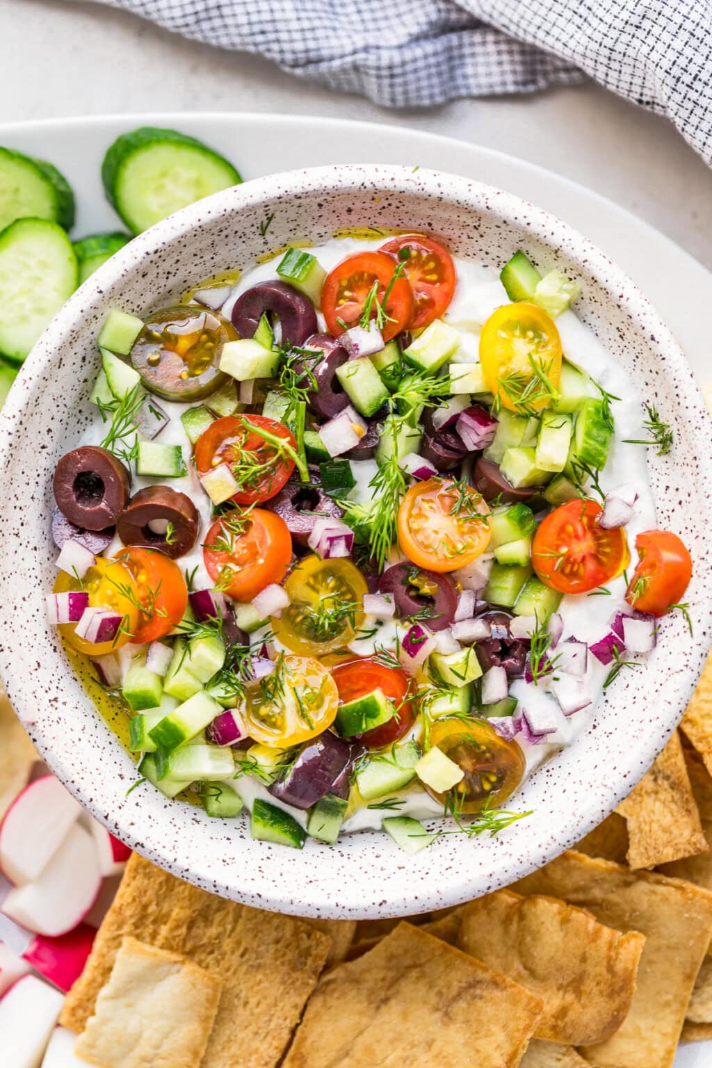 Greek Whipped Cottage Cheese Dip - Skinnytaste